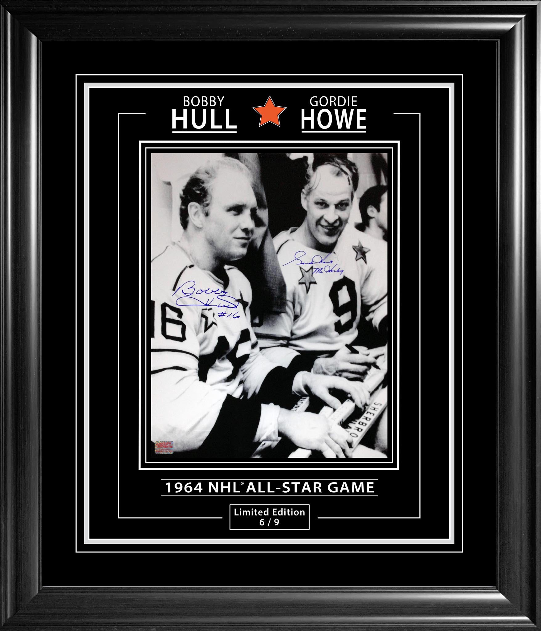 Shop GORDIE HOWE & BOBBY HULL SIGNED 11X14 LIMITED EDITION OF 9 ...